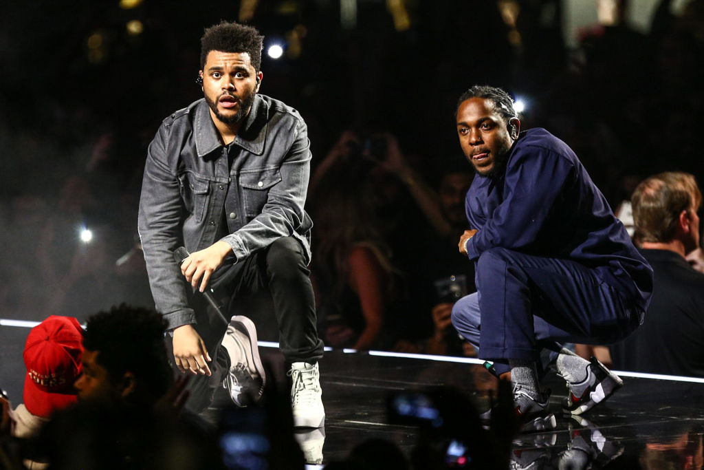 Kendrick Lamar y The Weeknd son los artistas con más nominaciones para ...