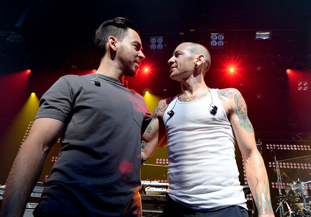 Mike Shinoda compartió la primera foto que se sacó junto a Chester ...