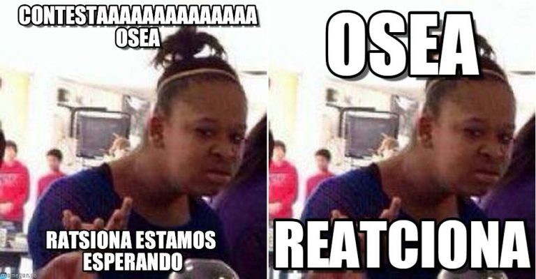 Mira el antes y el después de la protagonista del meme "Osea Reatsiona ...