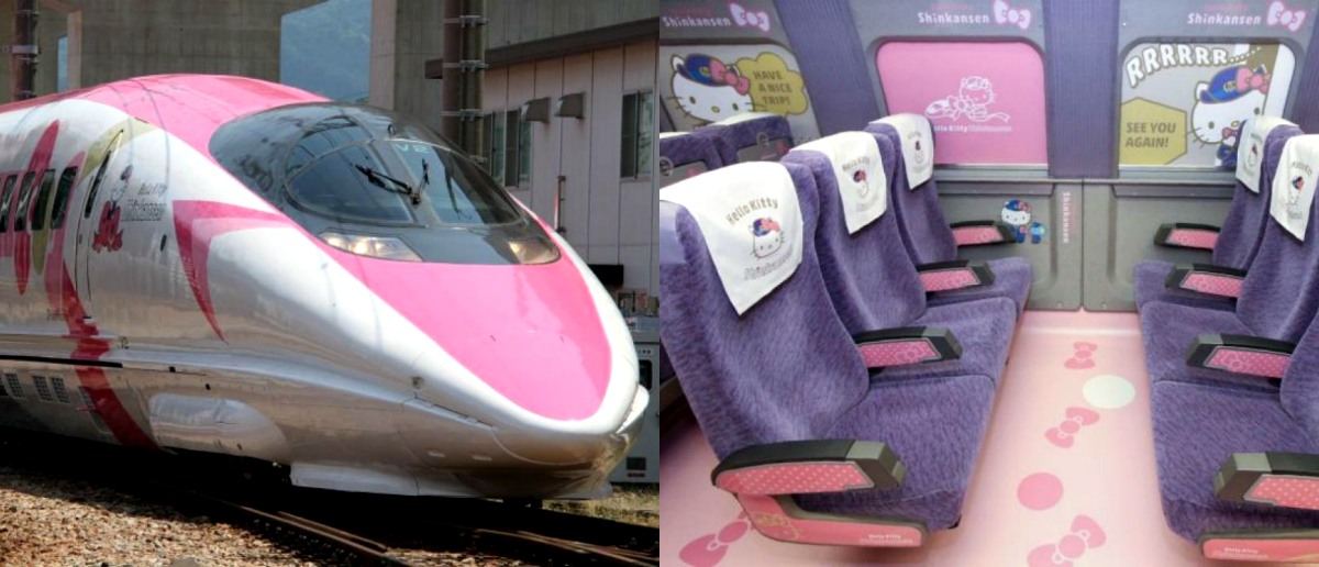 Sí, es verdad, debutó el tren bala de Hello Kitty en Japón — Rock&Pop
