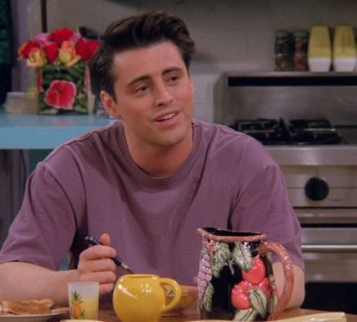 Este es el recuerdo del set que se robó Joey de Friends