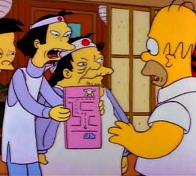 Hoy hace 28 años, Homero Simpson casi muere por comer un pez globo