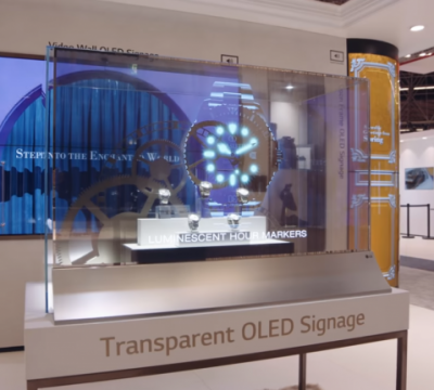 La primera televisión transparente del mundo ya está en Chile