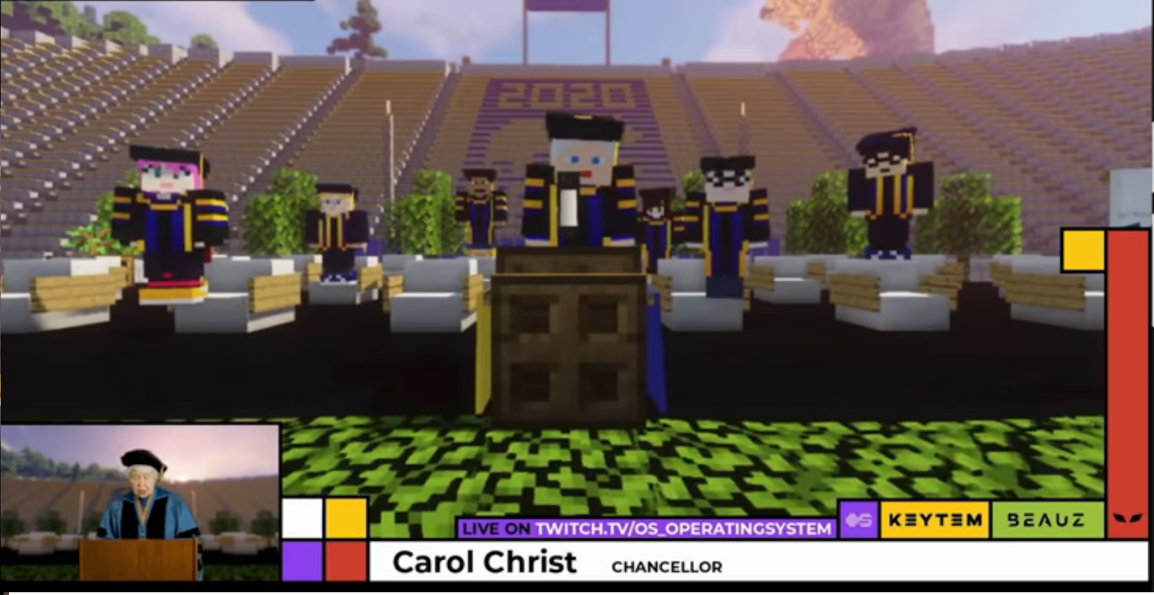 Estudiantes realizaron su ceremonia de graduación en Minecraft — Rock&Pop