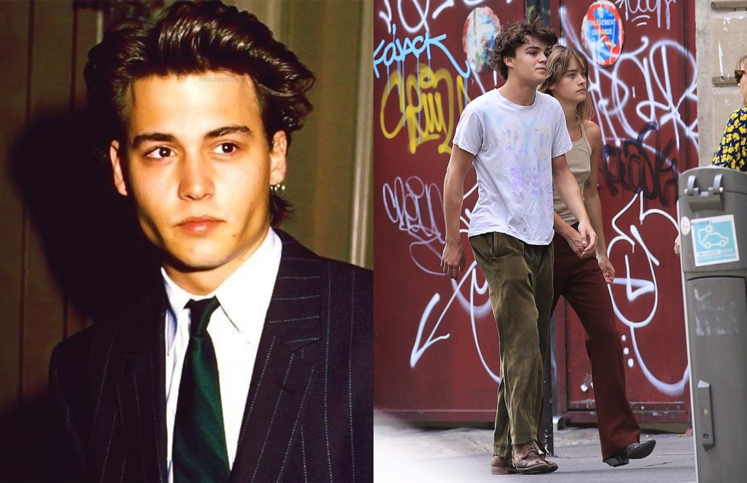 Jack Depp, hijo de Johnny Depp, es fotografiado con su novia en Francia ...