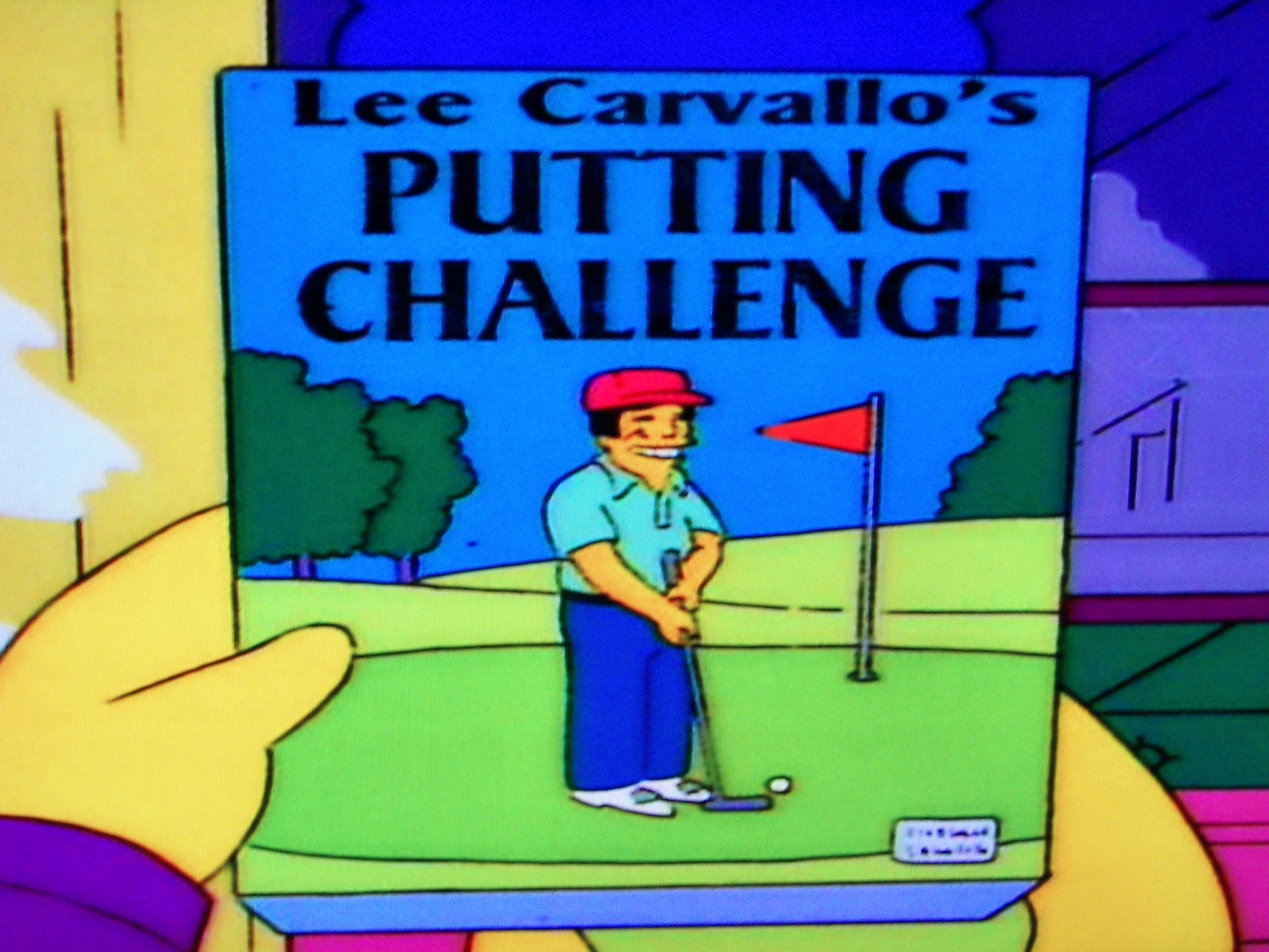 Crean una página web para jugar al mítico juego de golf de “Los Simpson ...