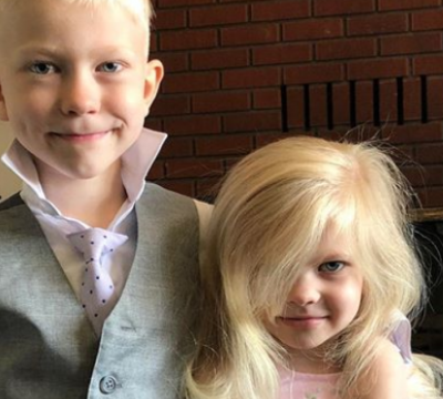 Bridger Walker, el pequeño que salvó a su hermana del ataque de un perro