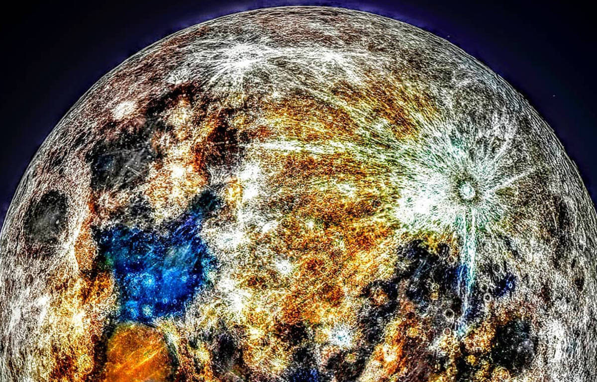 Astrofotógrafo demostró que la Luna sí tiene colores — Rock&Pop