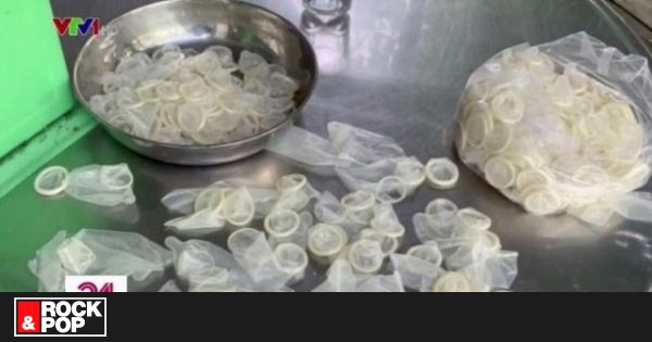 En Vietnam: Confiscan 345.000 condones usados que iban a ser revendidos