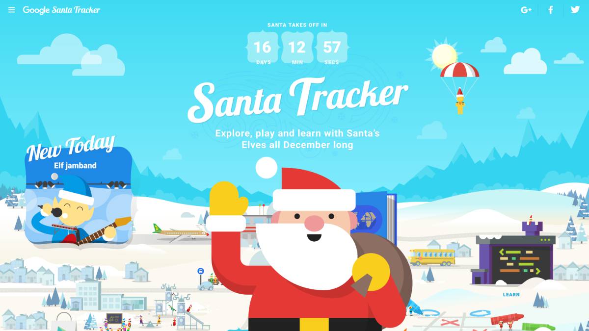 Papá Noel: ¡el juego navideño de la plataforma Google! — Rock&Pop