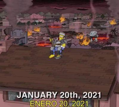 20/01/21: El día que Los Simpson predijeron que llegaría el fin del ...
