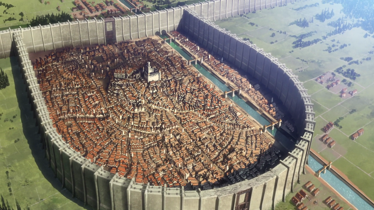 ¡Igualito! Este es el pueblo alemán en el que Shingeki No Kyojin se ...