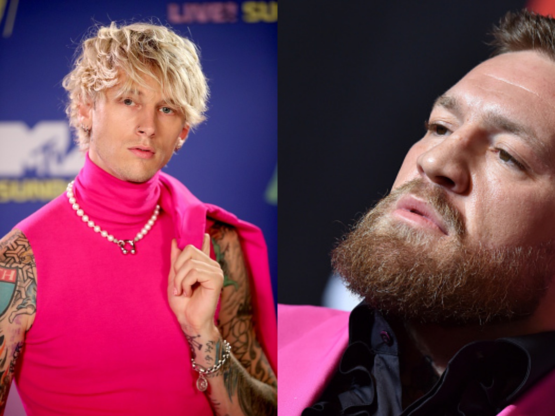 ¿Qué pasó? Machine Gun Kelly y Conor McGregor a golpes en los VMAs ...