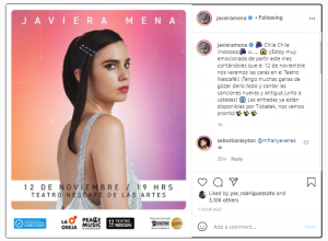 Flashback pre pandémico: Javiera Mena anuncia concierto en Chile — Rock&Pop