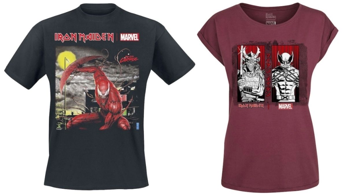 Iron Maiden y Marvel se unen en nueva línea de ropa — Rock&Pop