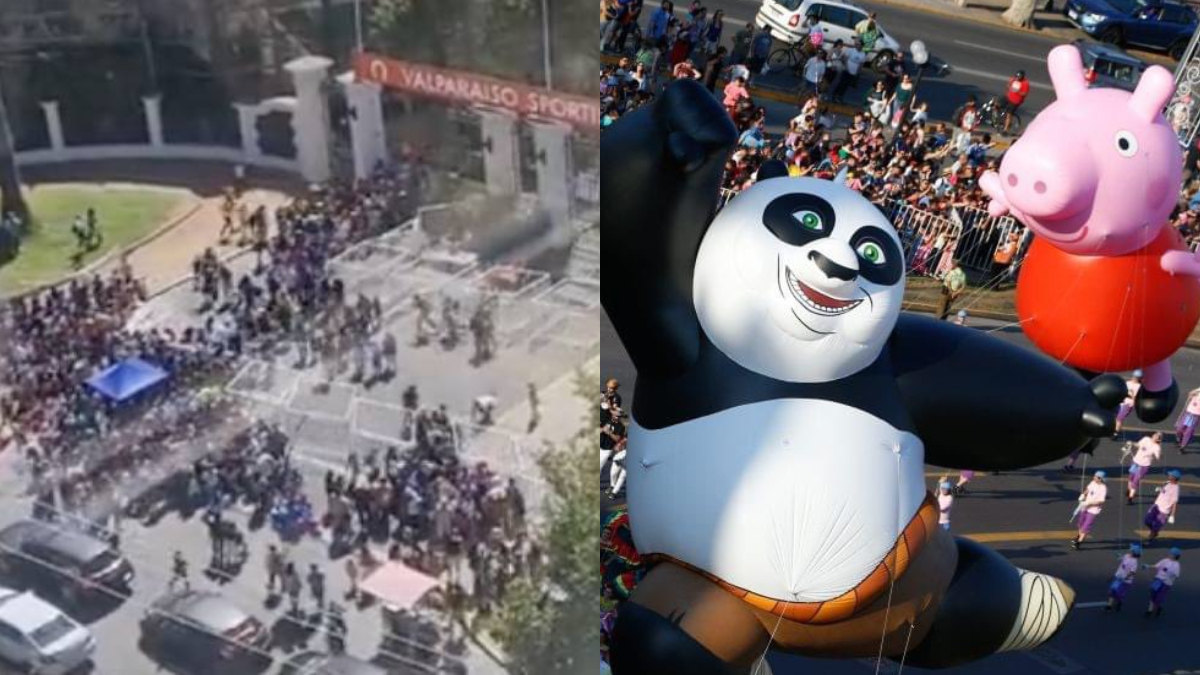 VIDEO: Avalancha humana causa caos durante el Paris Parade en Viña del ...