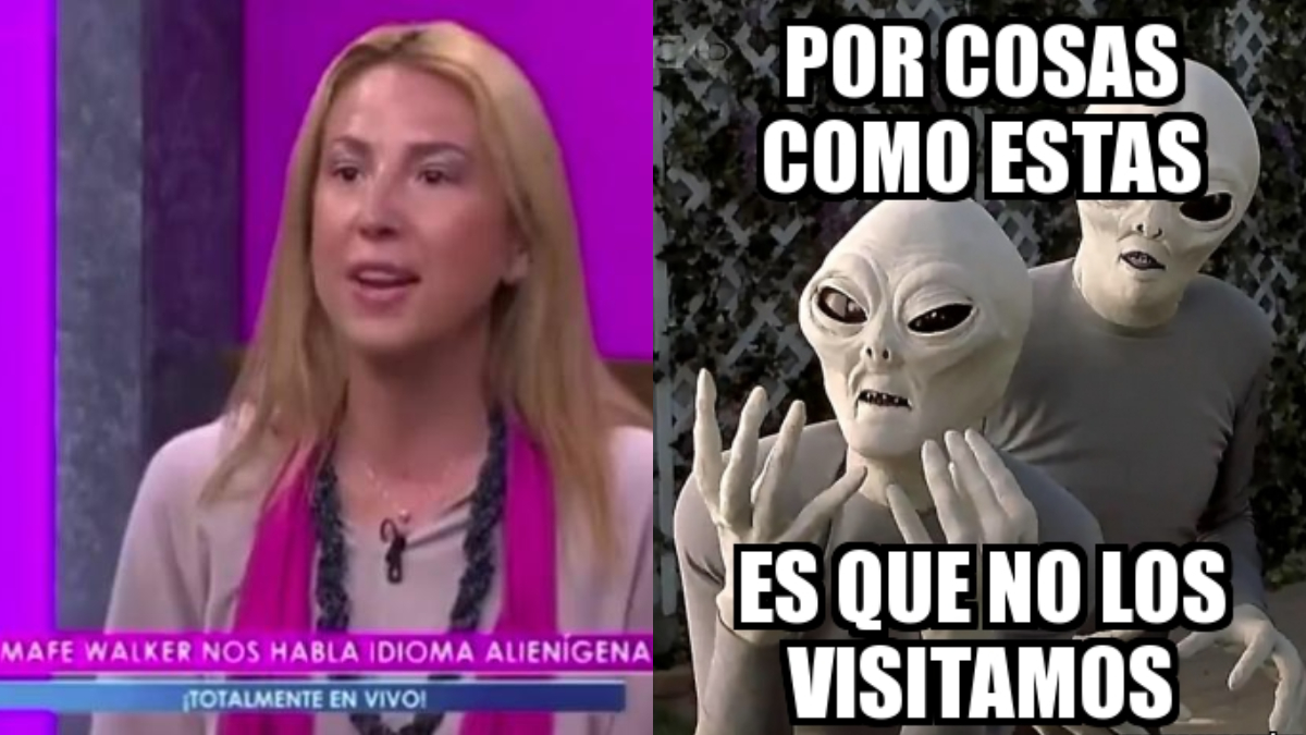 Médium se hace viral por hablar en "idioma alienígena" en plena ...