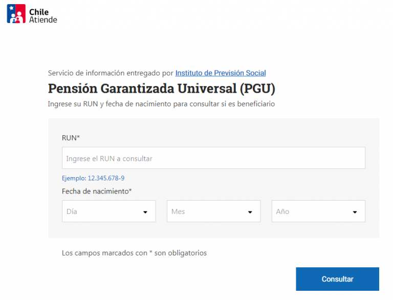 Pensión Garantizada Universal (PGU): Cómo consultar con mi RUT — Rock&Pop