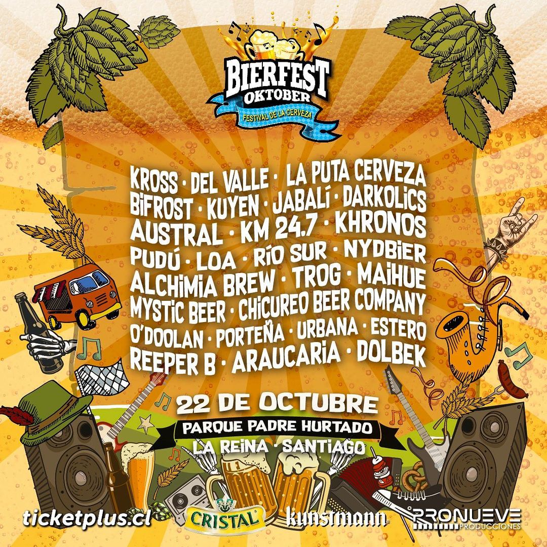 Cervecerías Santiago: Las mejores y eventos para tomar cerveza — Rock&Pop