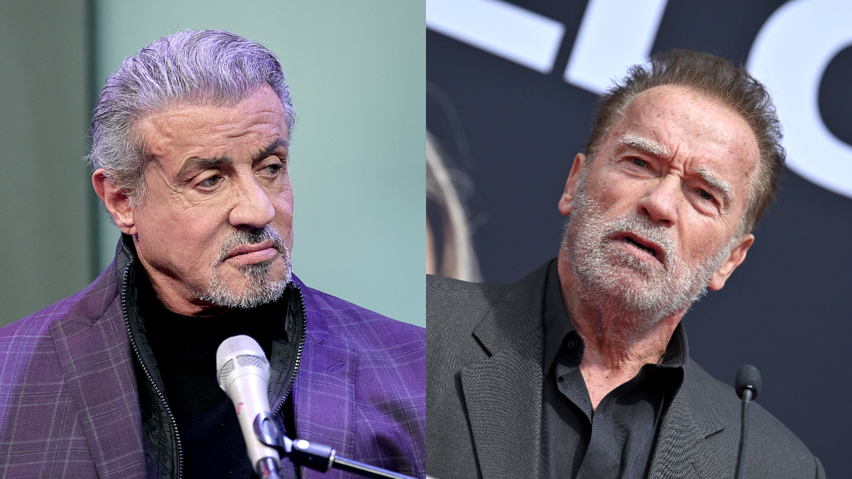 Arnold Schwarzenegger Contra Sylvester Stallone Sylvester Stallone Y