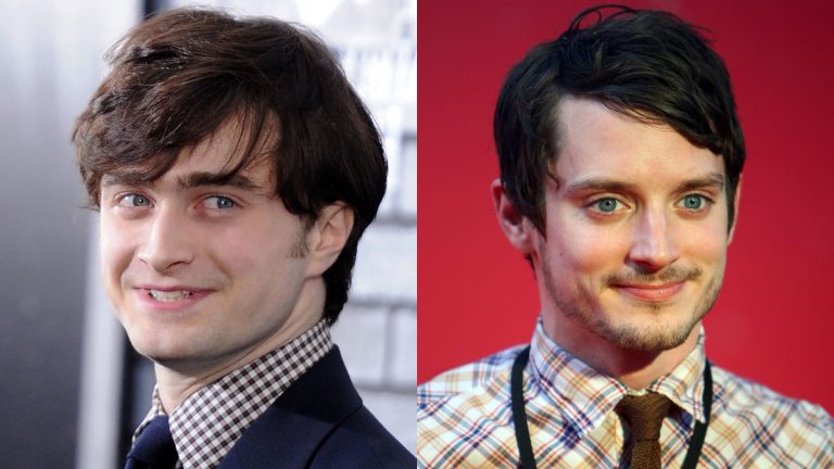 Daniel Radcliffe y las comparaciones con Elijah Wood por parecido ...