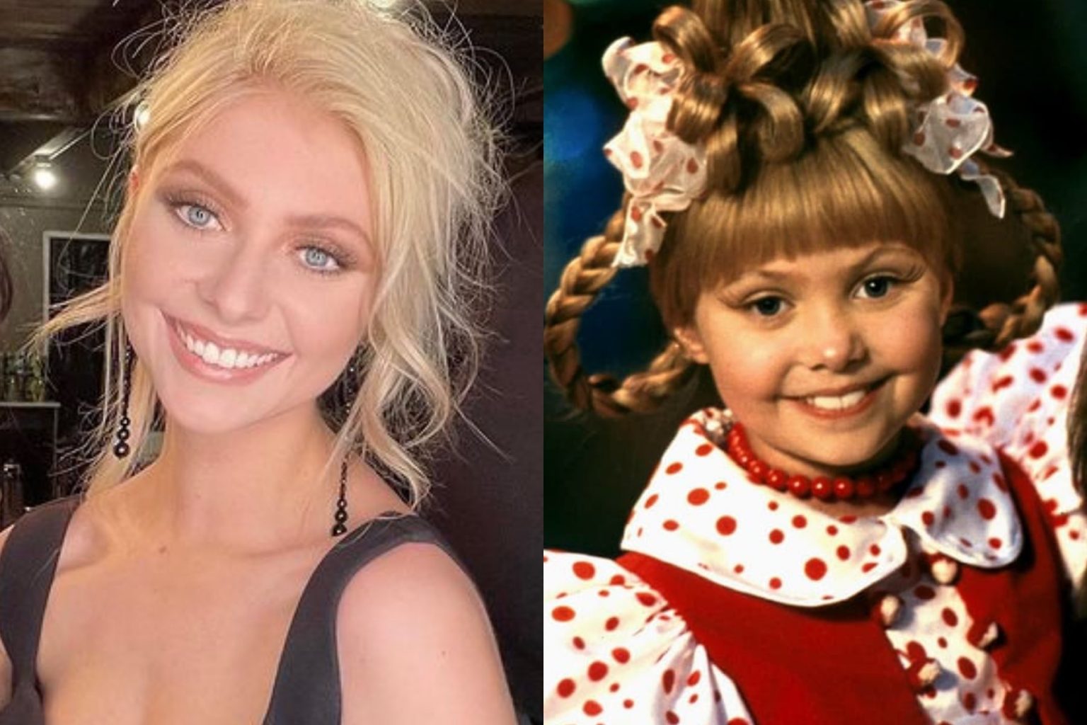Ya tiene 29: La niña de El Grinch sorprende con su radical cambio ...