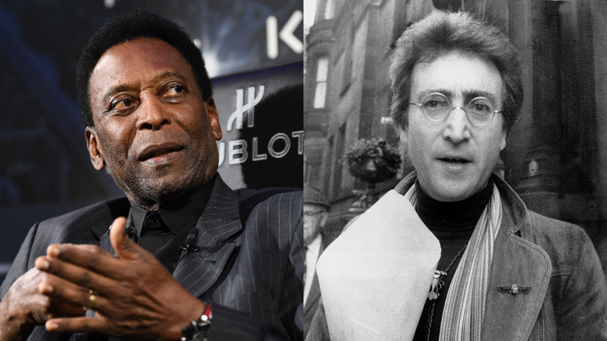Le prohibieron ver The Beatles: Encuentro de Pelé y John Lennon — Rock&Pop