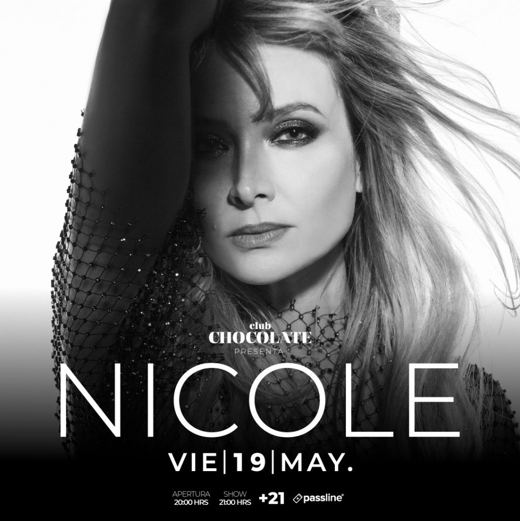 Nicole agenda show en Club Chocolate: Precios, entradas y fechas — Rock&Pop