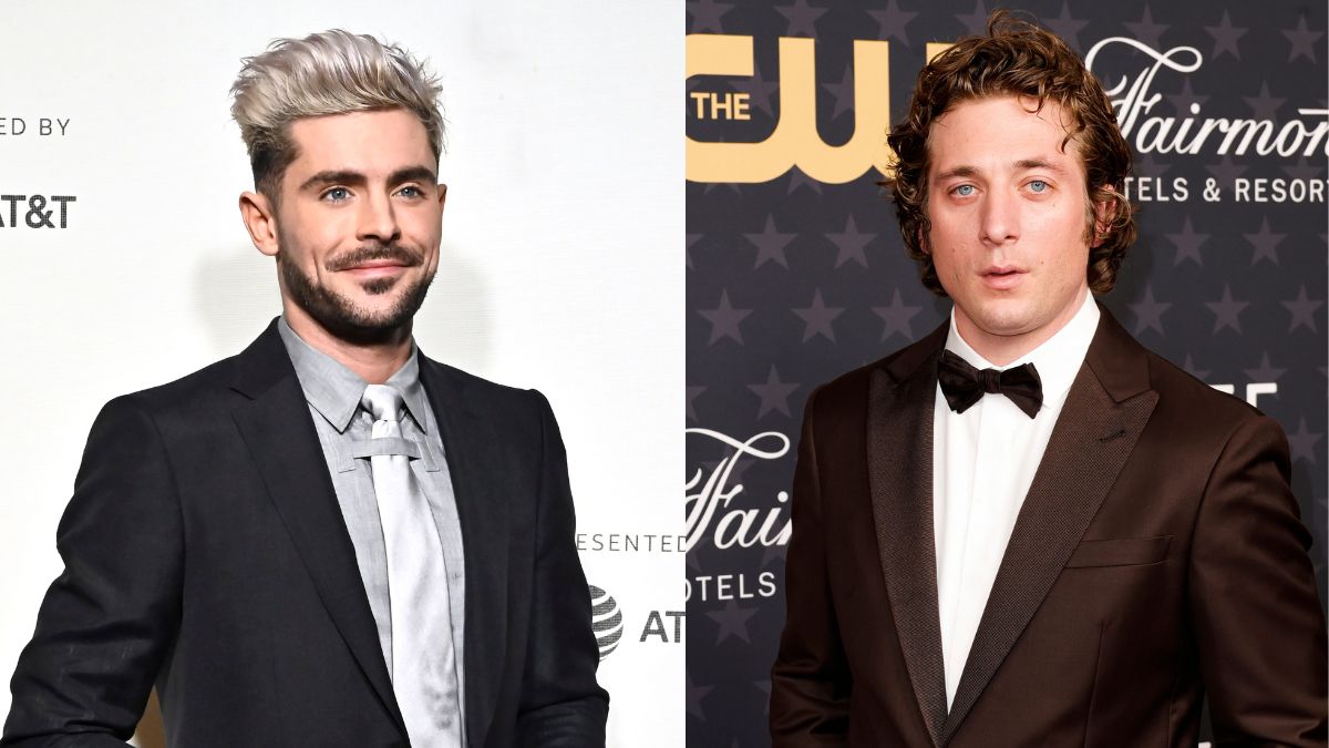 Musculosos y con peluca: El radical cambio físico de Zac Efron y Jeremy Allen White para su ...