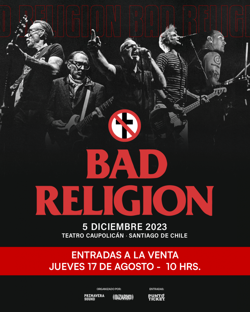 Bad Religion vuelve a Chile — Rock&Pop