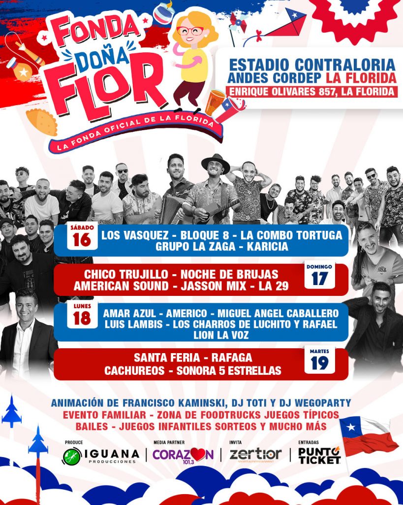 Las fondas para celebrar el 18 en Santiago: Dónde son y precios de ...