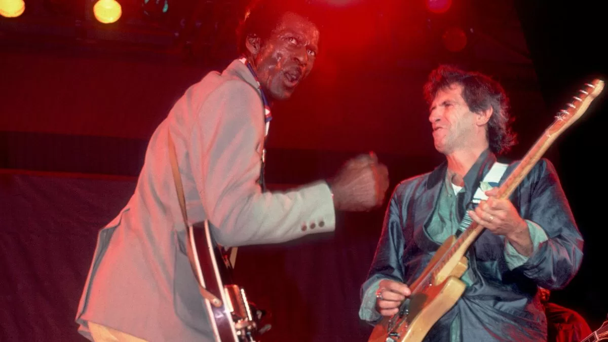 El día en que Chuck Berry se enfrentó a combos con Keith Richards ...