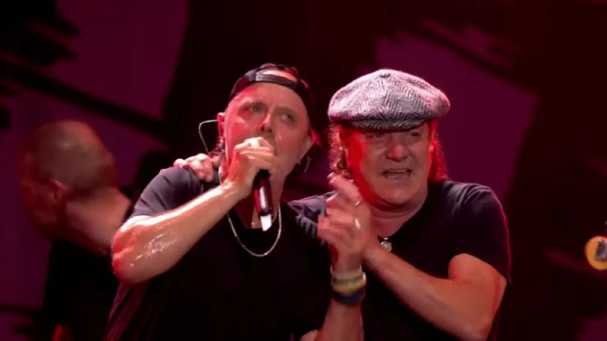 Se me pusieron los ojos llorosos: Lars Ulrich confiesa que vio a AC/DC ...