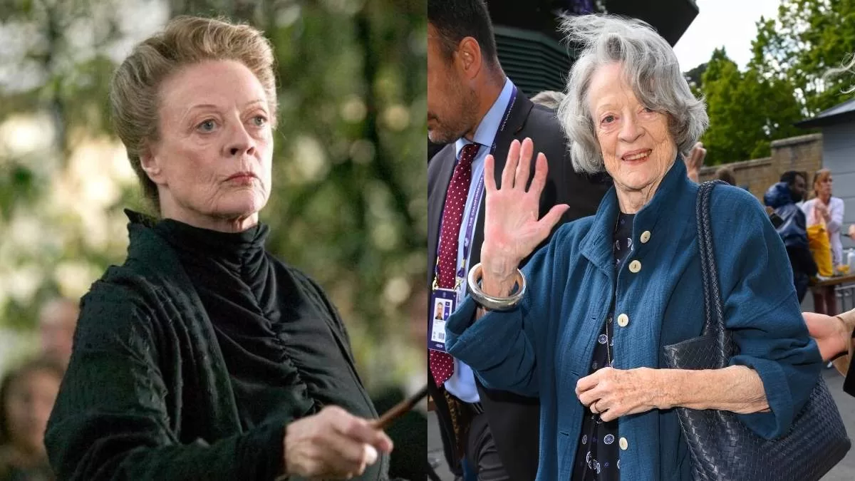 Hace sólo meses: Estas son las últimas fotos conocidas de Maggie Smith ...