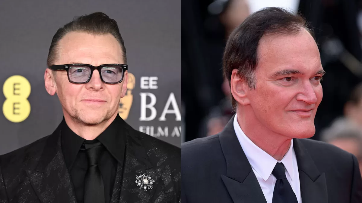 Simon Pegg calificó de “locura total” la versión de Quentin Tarantino para “Star Trek” — Rock&Pop